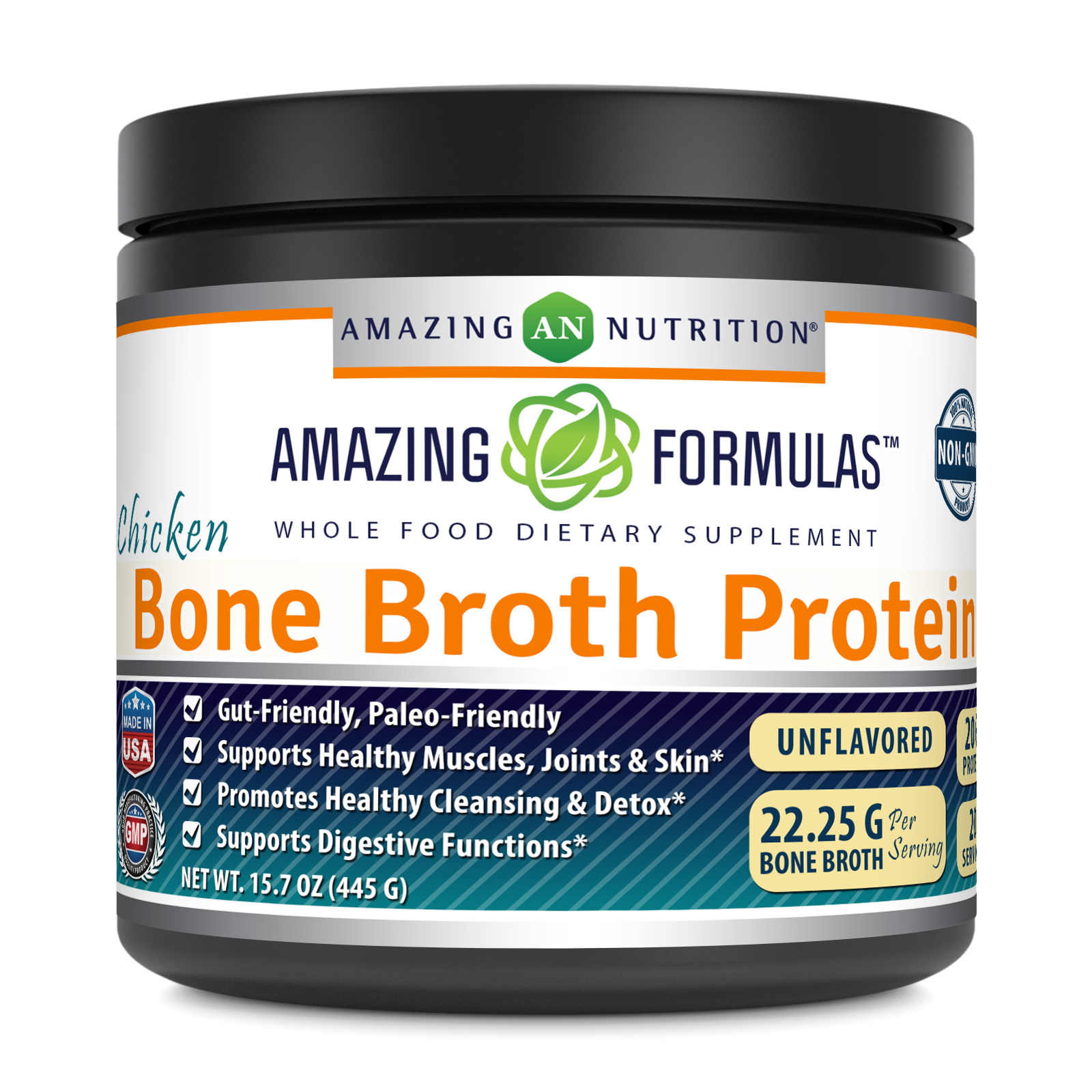 Amazing Formulas Chicken Broth Protein | 20srvg – Amazing Muscle