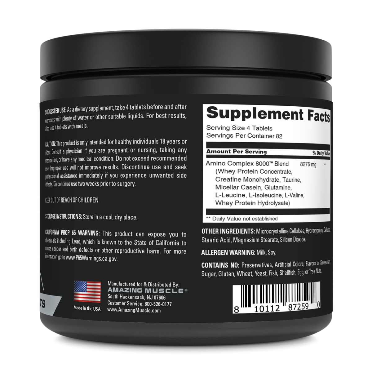 AMINO COMPLEX 8000 – Amazing Muscle