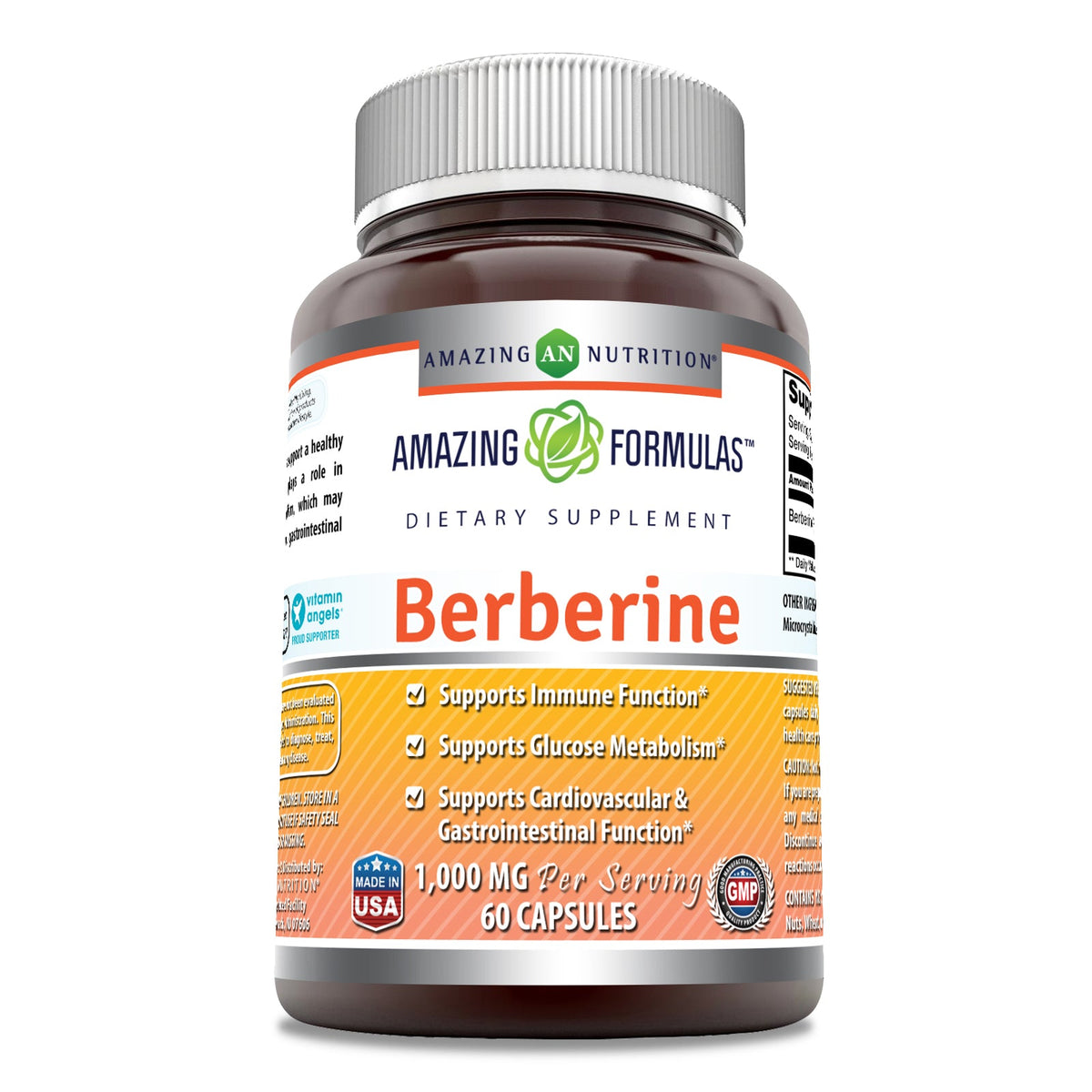 Amazing Formulas Berberine 1000 Mg Per Servings 60 Capsules – Amazing ...