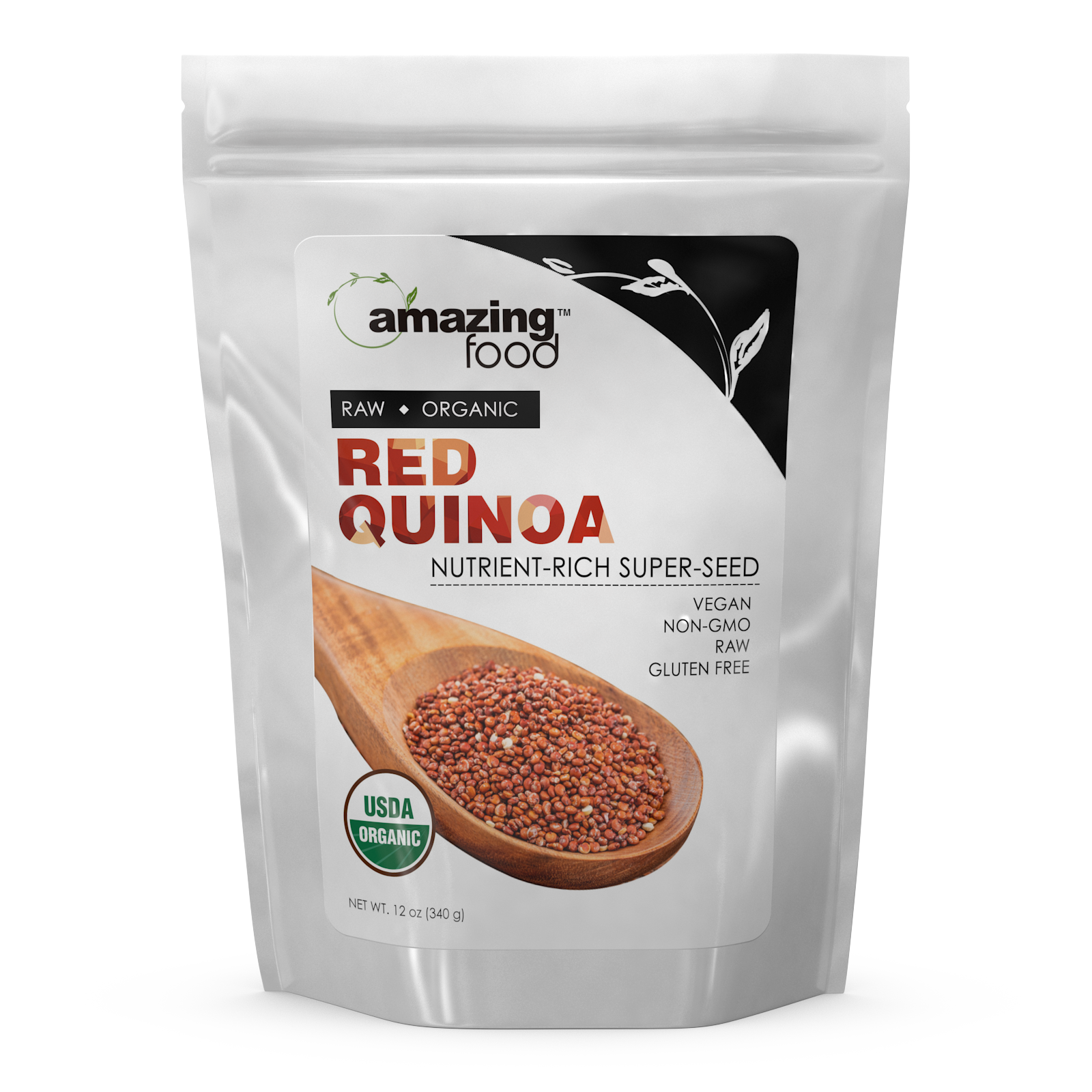 Amazing Food | Organic Red Quinoa | 12oz – Amazing Muscle